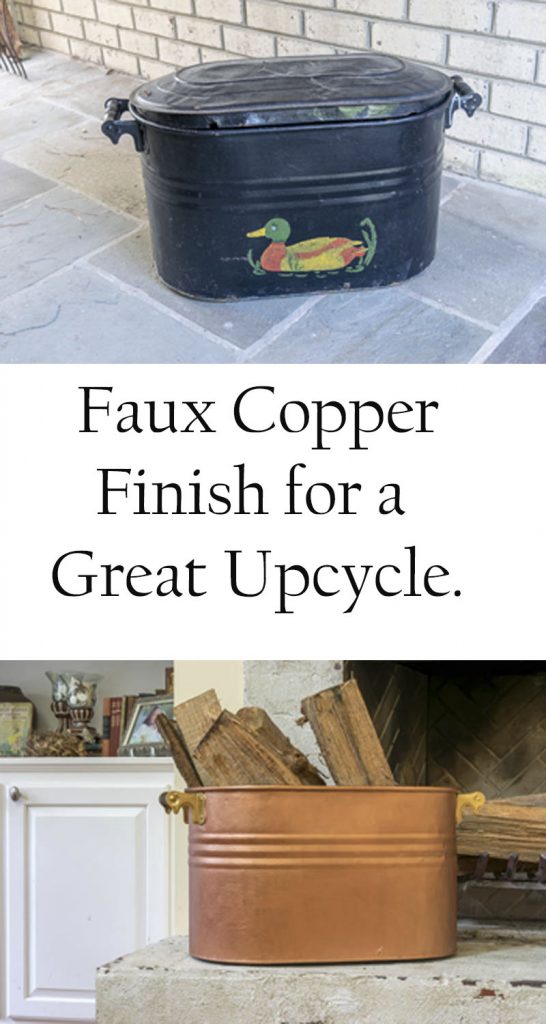 Faux Copper Finish: an easy DIY · Nourish and Nestle