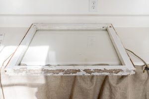 DIY Painted Window: Santa's Sweet Shoppe Bakery · Nourish and Nestle