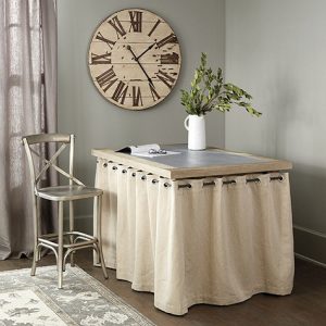 Grommeted Counter Skirt DIY · Nourish and Nestle