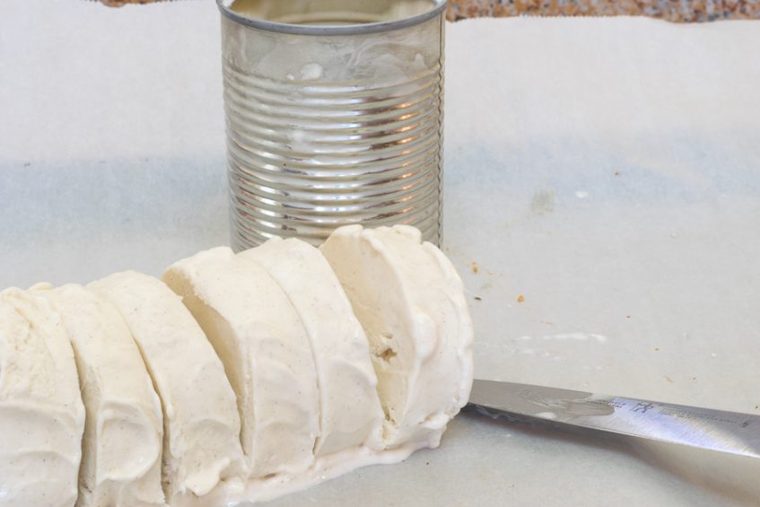 Chocolate Chip Cookie Ice Cream Sandwich · Nourish and Nestle