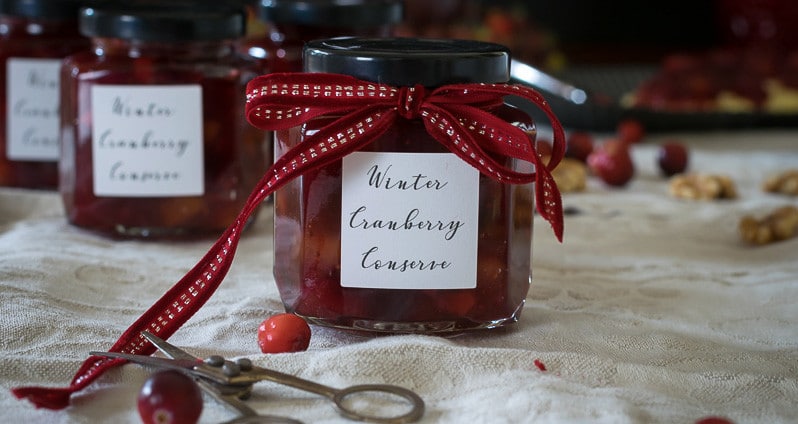 Spiced Winter Cranberry Conserve Recipe — Nourish and Nestle