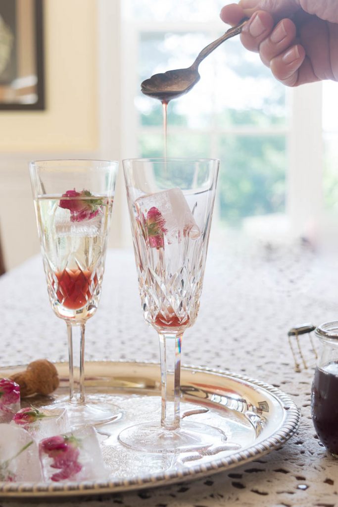 Rose Prosecco - Cocktails from the Garden · Nourish and Nestle