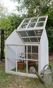 DIY Cold Frame Using Old Windows · Nourish and Nestle