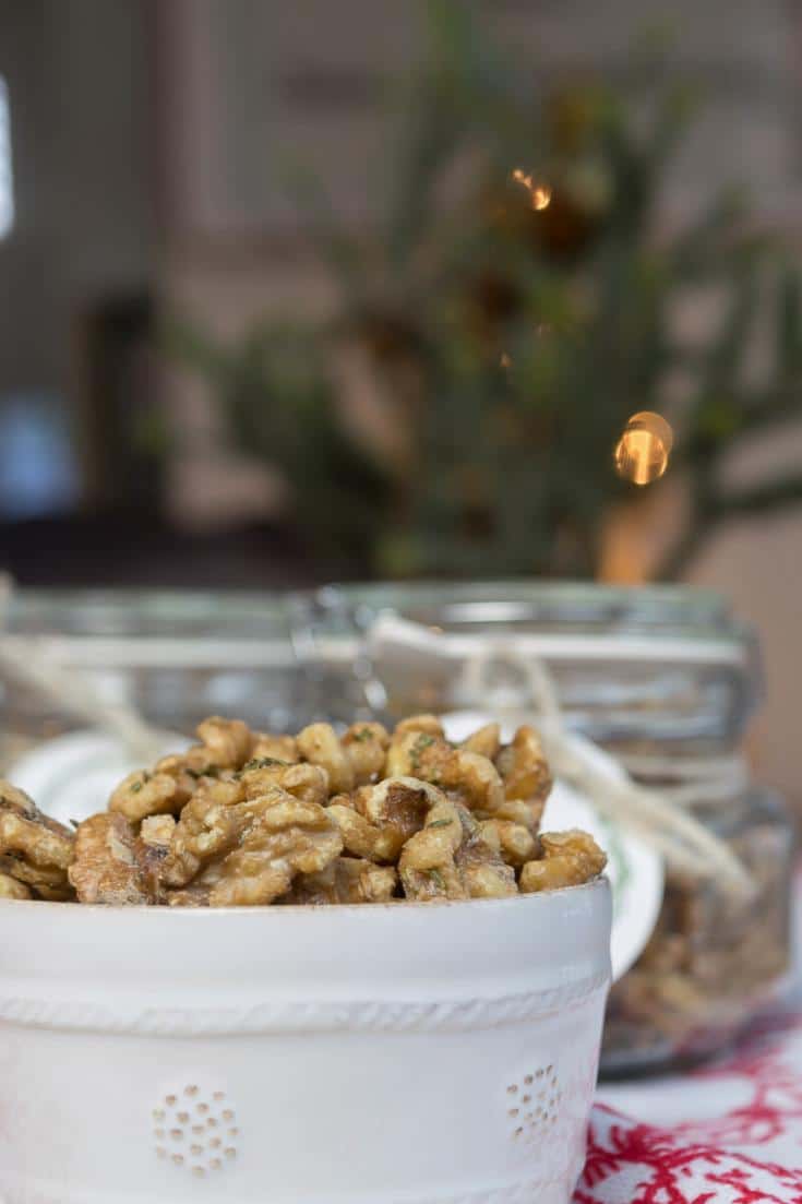 Toasted Walnuts with Rosemary : an easy recipe · Nourish and Nestle