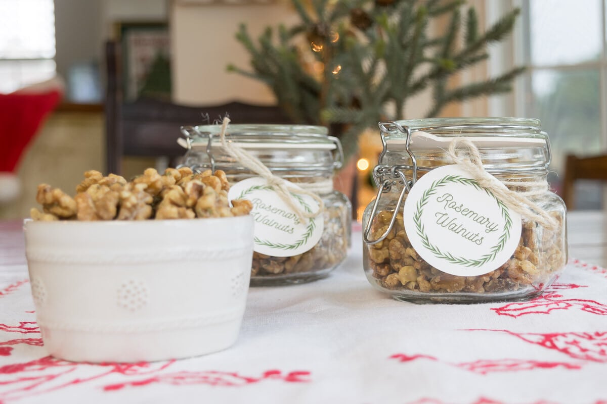 Toasted Walnuts with Rosemary : an easy recipe · Nourish and Nestle