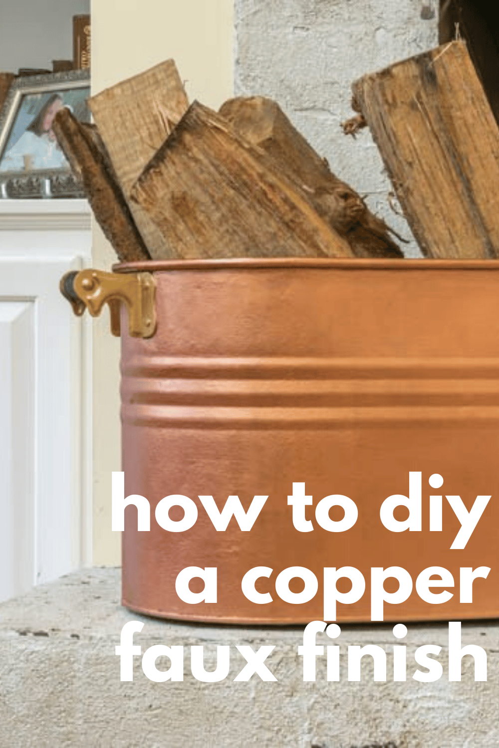 Faux Copper Finish: an easy DIY · Nourish and Nestle