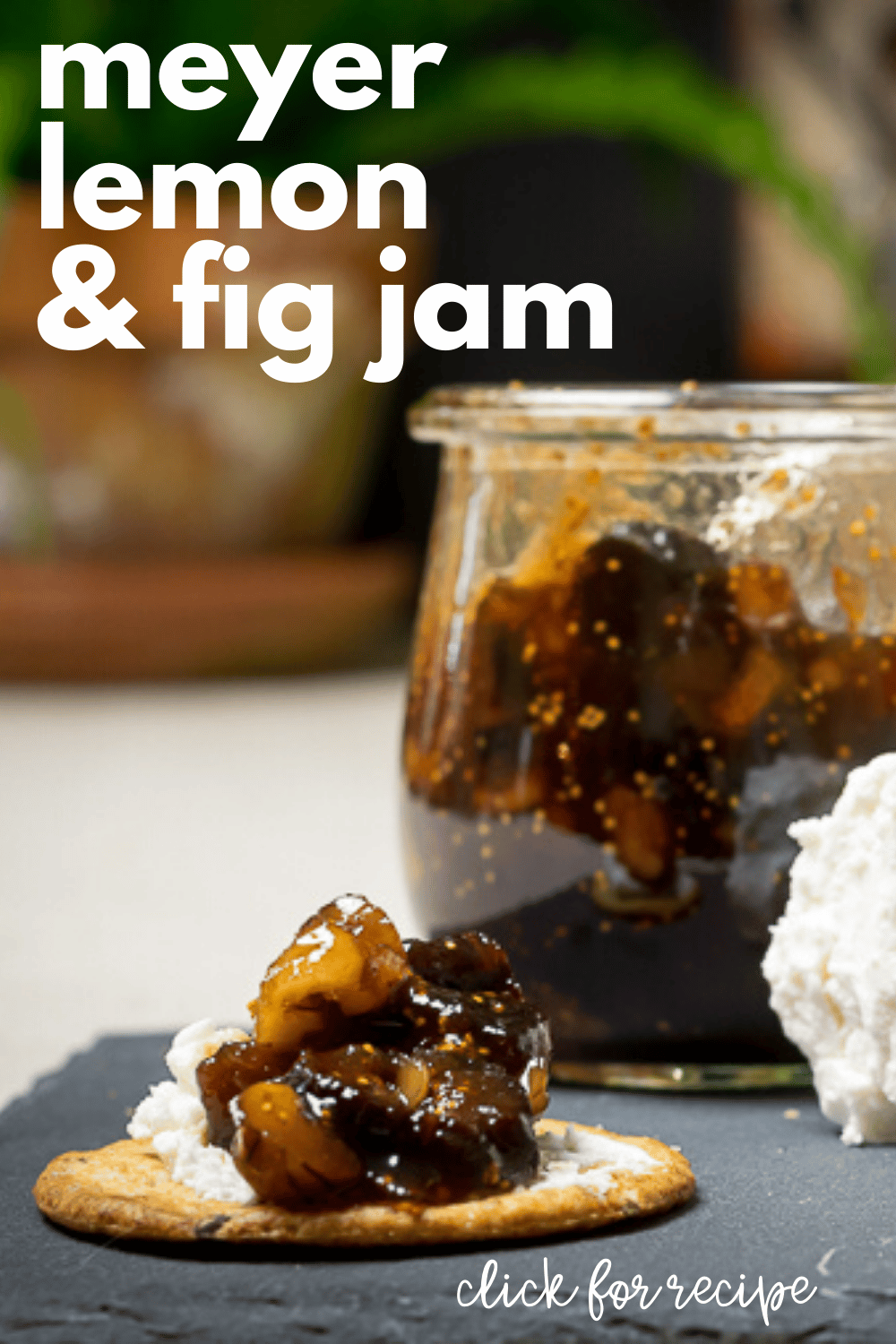 Fig Conserve: A Chunky Fig Jam Recipe with Nuts · Nourish and Nestle