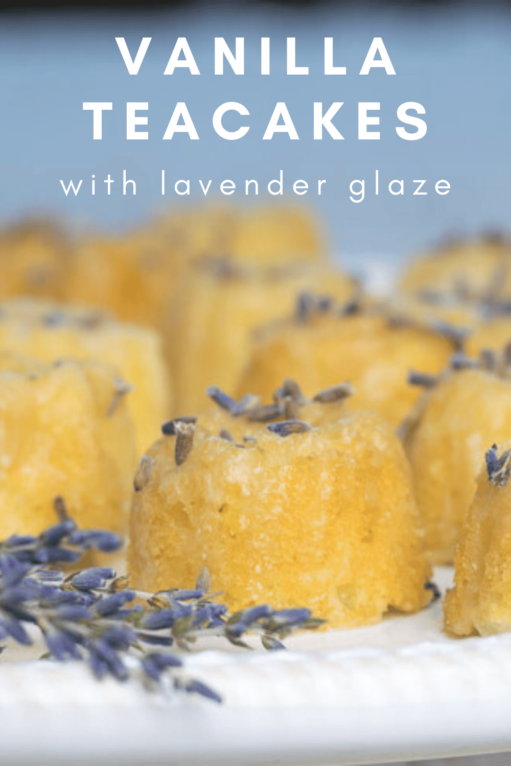 Vanilla Tea Cake Recipe with Lavender Glaze · Nourish and Nestle