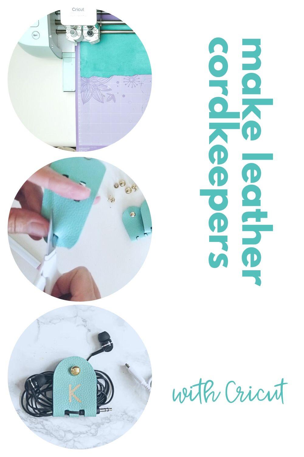 How To Make Leather Cord Keepers · Nourish and Nestle