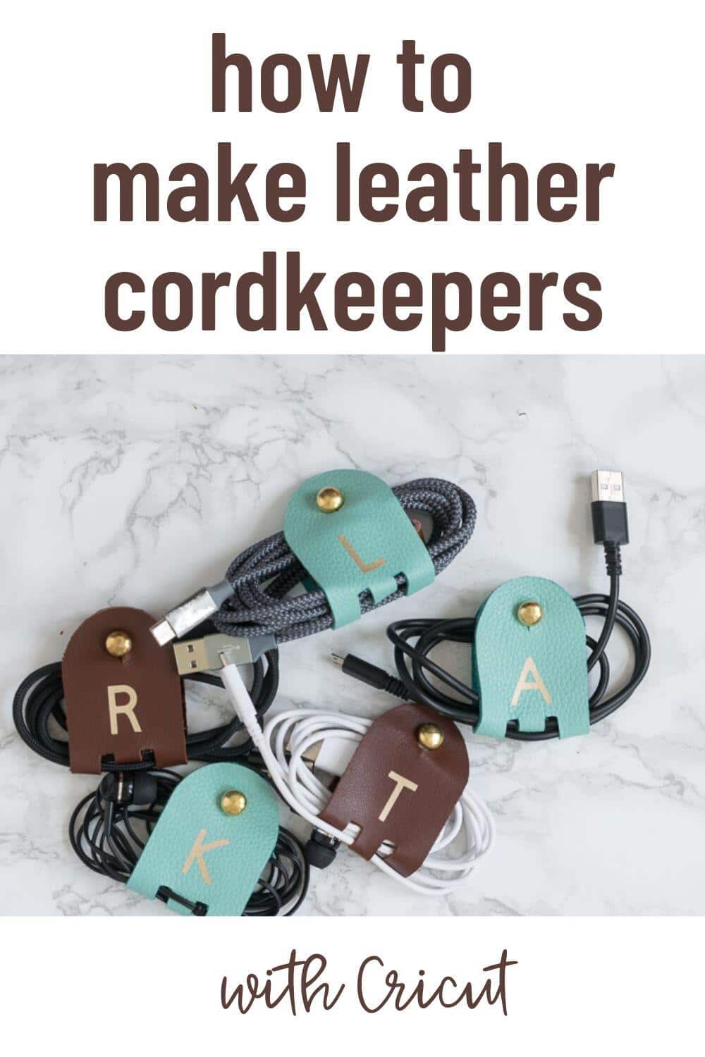 How To Make Leather Cord Keepers · Nourish and Nestle
