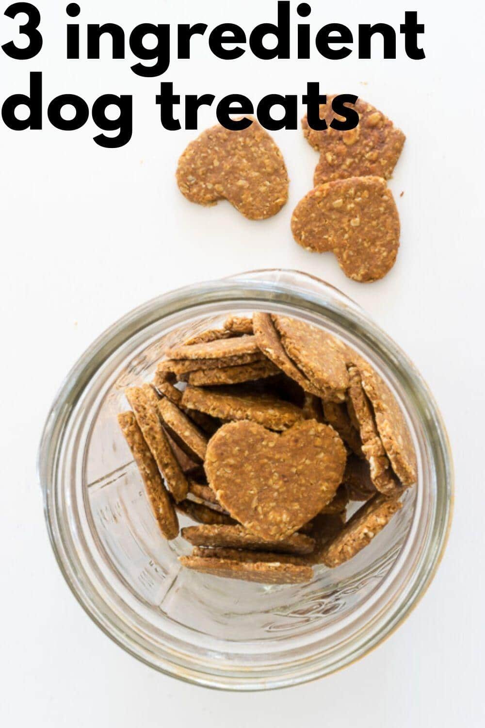 3 Ingredient Dog Treats Recipe · Nourish and Nestle
