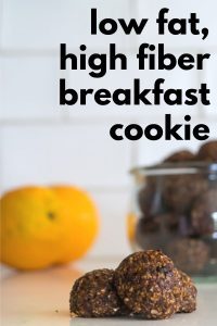 High Fiber Cookies Recipe: low-fat & gluten-free · Nourish and Nestle