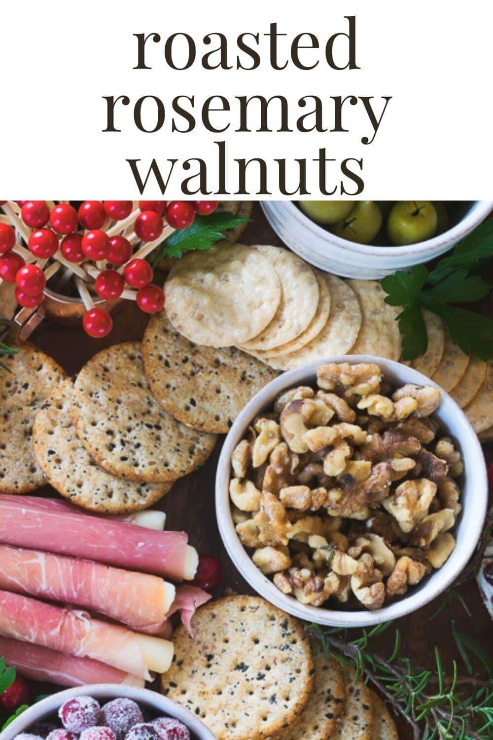 Toasted Walnuts with Rosemary : an easy recipe · Nourish and Nestle