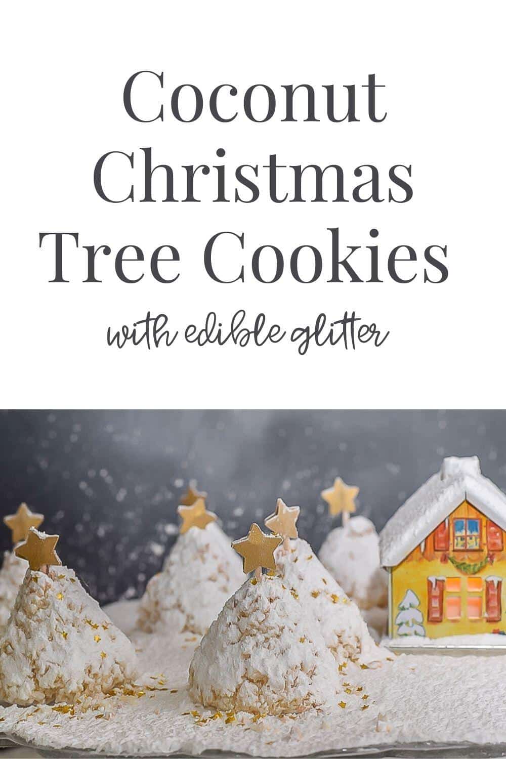 Coconut Christmas Tree Cookie Recipe (gluten free) · Nourish and Nestle