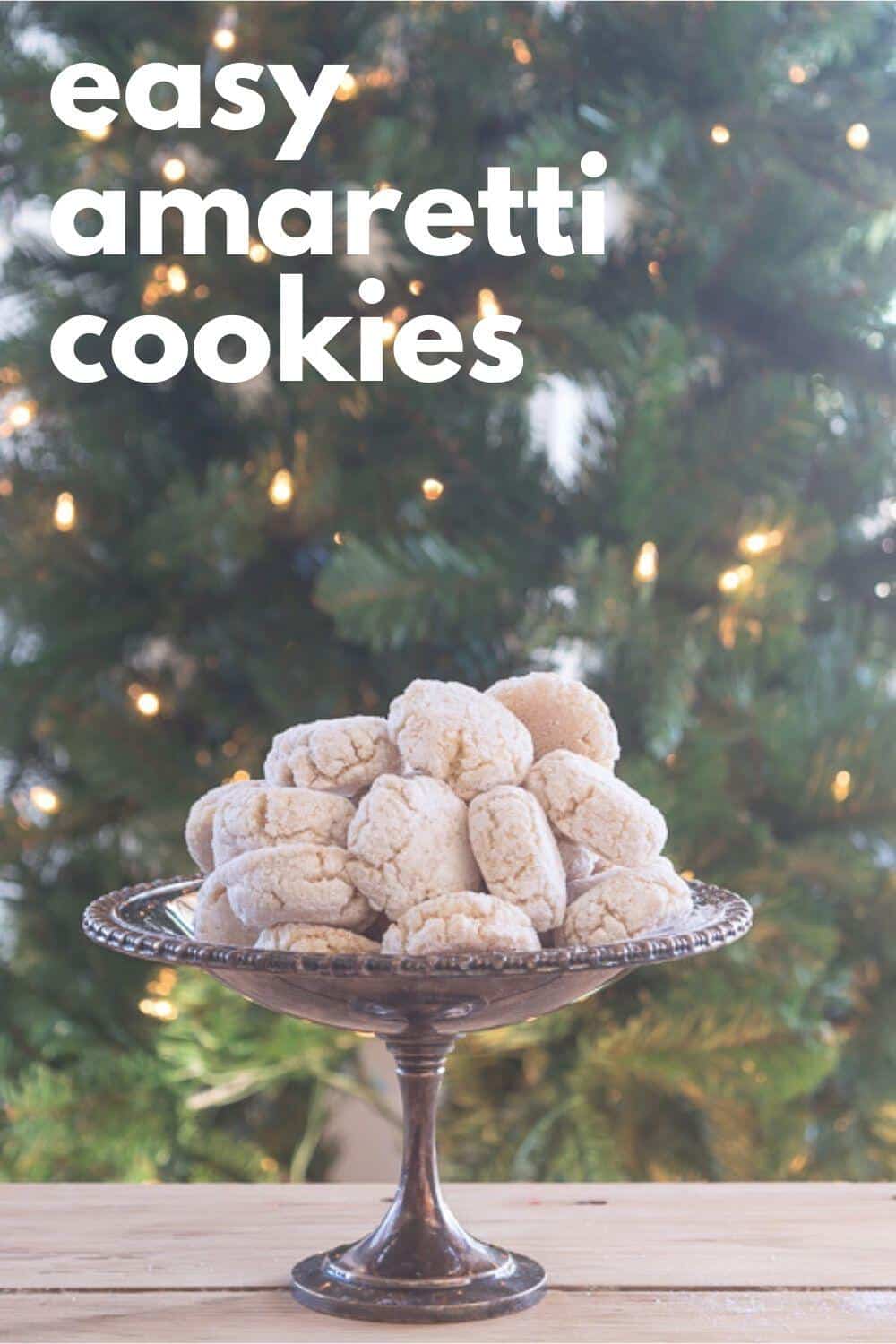 Easy Amaretti Cookies Recipe (Amaretti Morbidi) · Nourish and Nestle