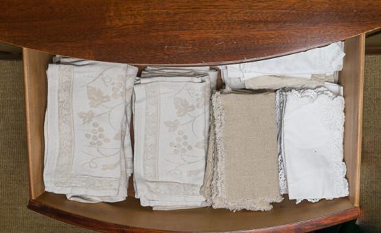 Easily Organize Table Linens · Nourish and Nestle