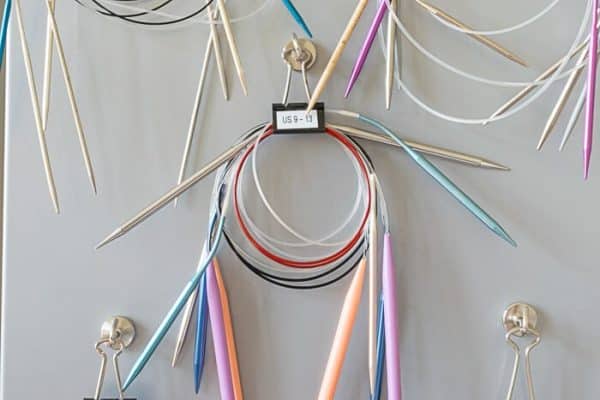 Circular Knitting Needles Organization · Nourish and Nestle