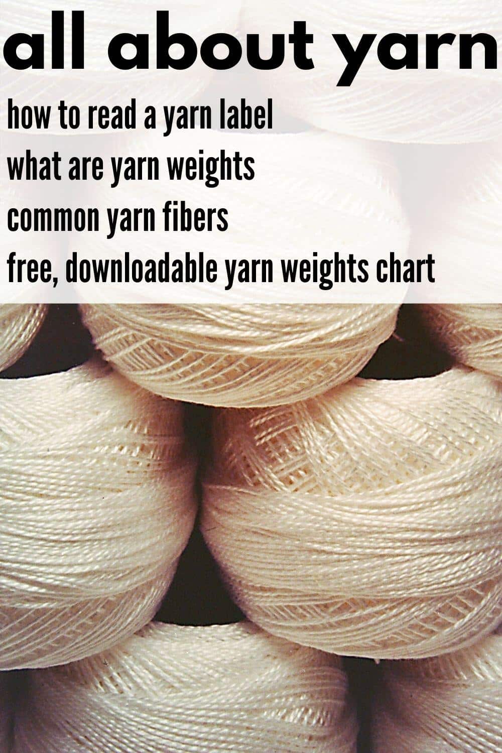All About Yarn for Knitting & Crochet · Nourish and Nestle