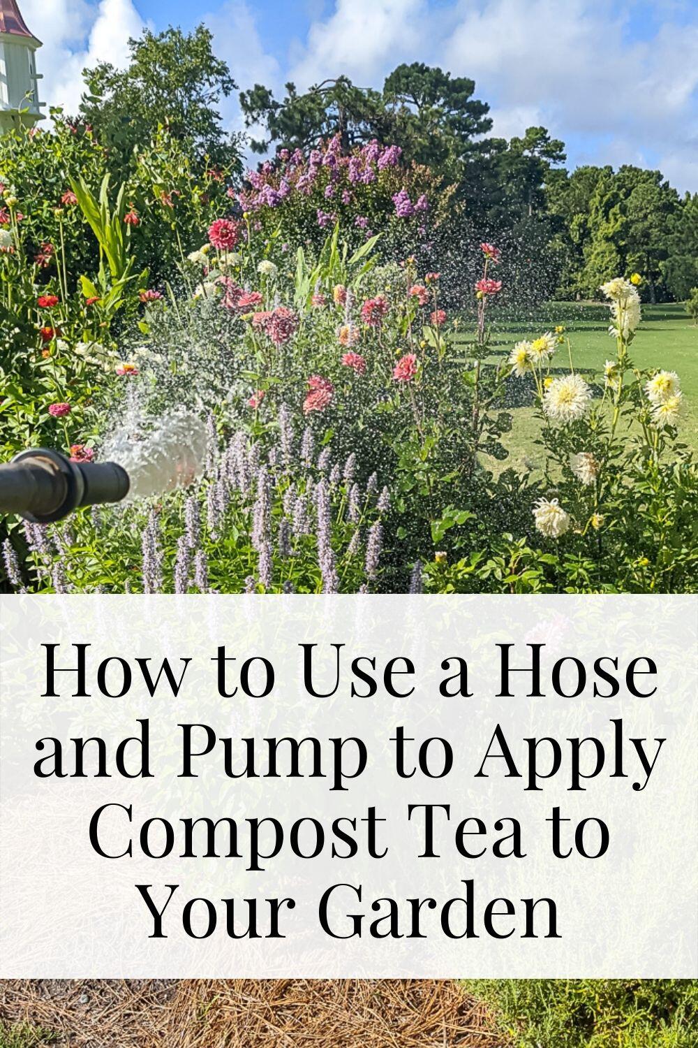 How to Make Compost Tea & Apply It · Nourish and Nestle