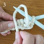 Purl Stitch: How to Purl, Illustrated · Nourish and Nestle