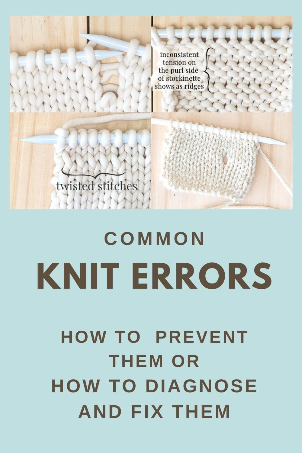 Common Knit Errors: Prevent and Fix · Nourish and Nestle