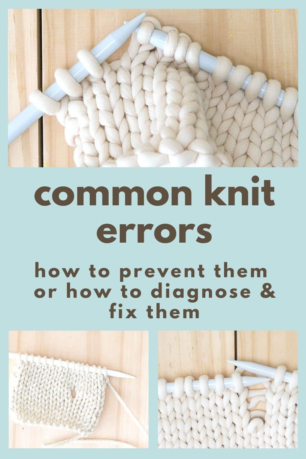 Common Knit Errors: Prevent and Fix · Nourish and Nestle