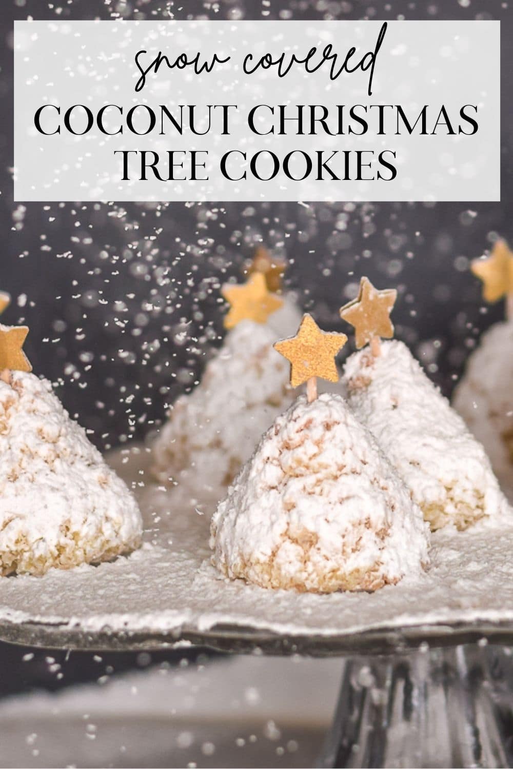 Coconut Christmas Tree Cookie Recipe (gluten free) · Nourish and Nestle