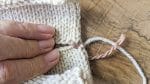 Mattress Stitch: How to seam your knitting · Nourish and Nestle