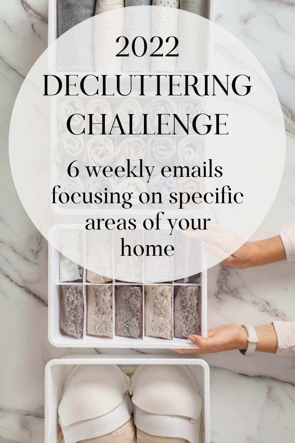 2022 Declutter Challenge over 6 Weeks · Nourish and Nestle