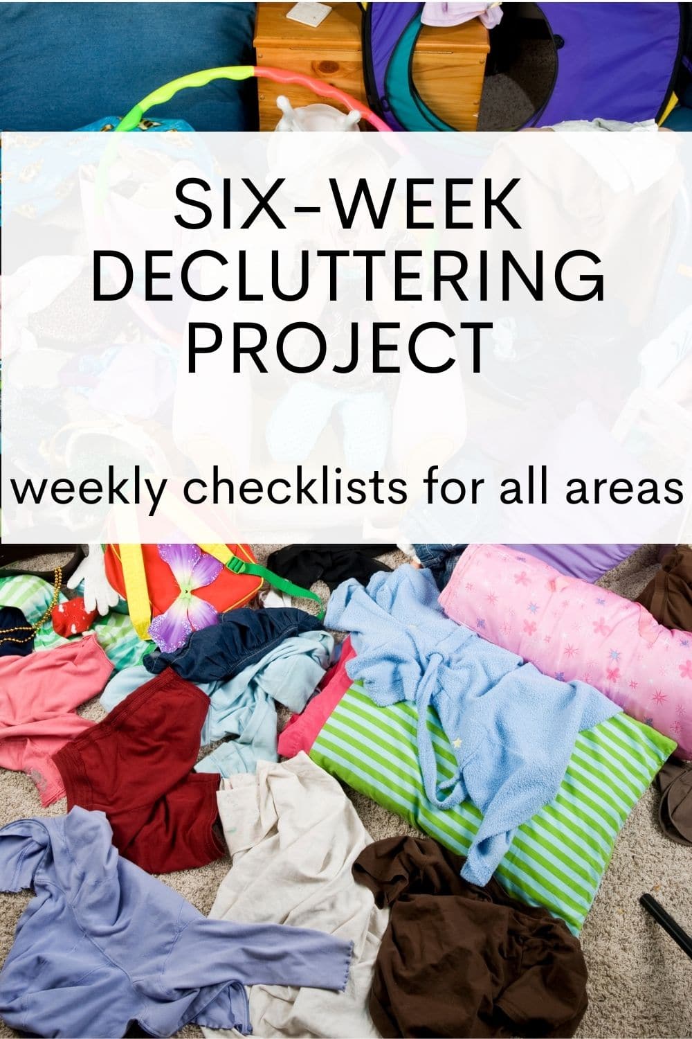 2022 Declutter Challenge over 6 Weeks · Nourish and Nestle