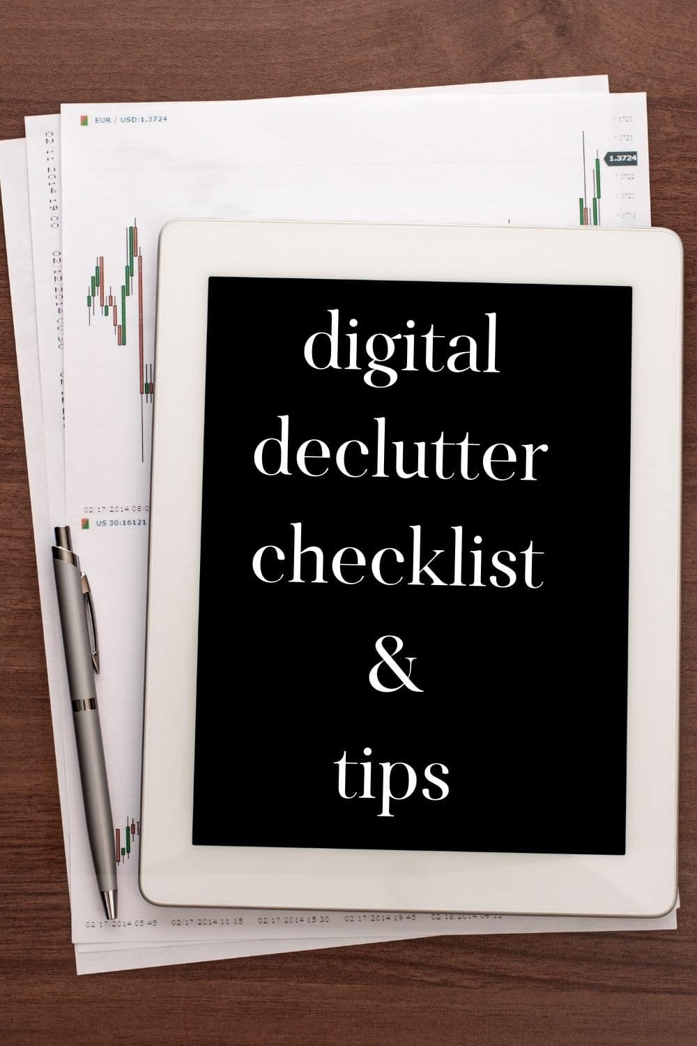 Digital Decluttering Checklist: PCs & mobile devices · Nourish and Nestle