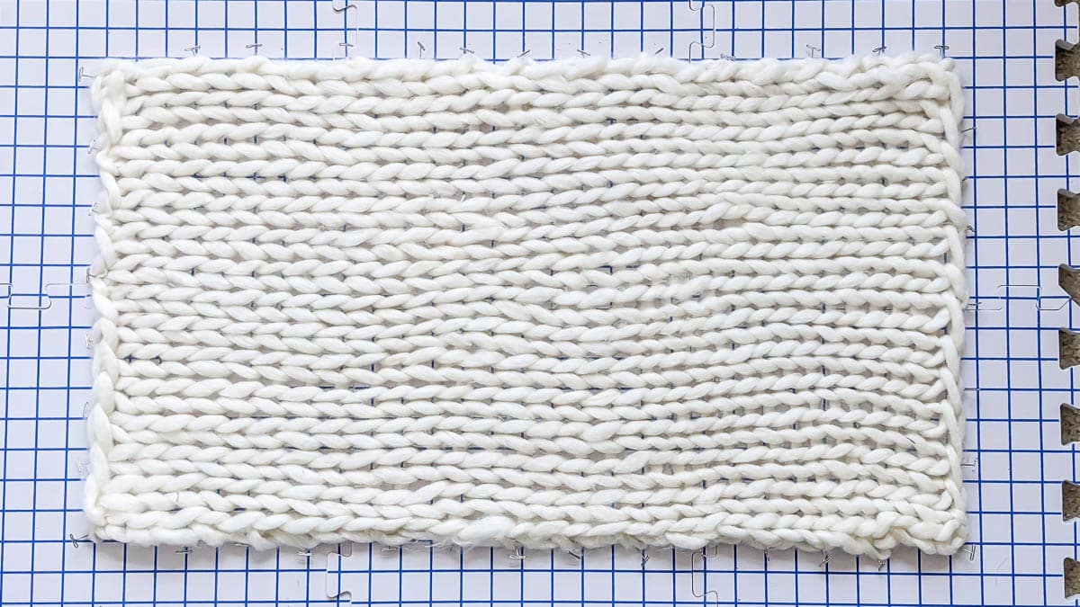 How to Block Knitting Projects · Nourish and Nestle