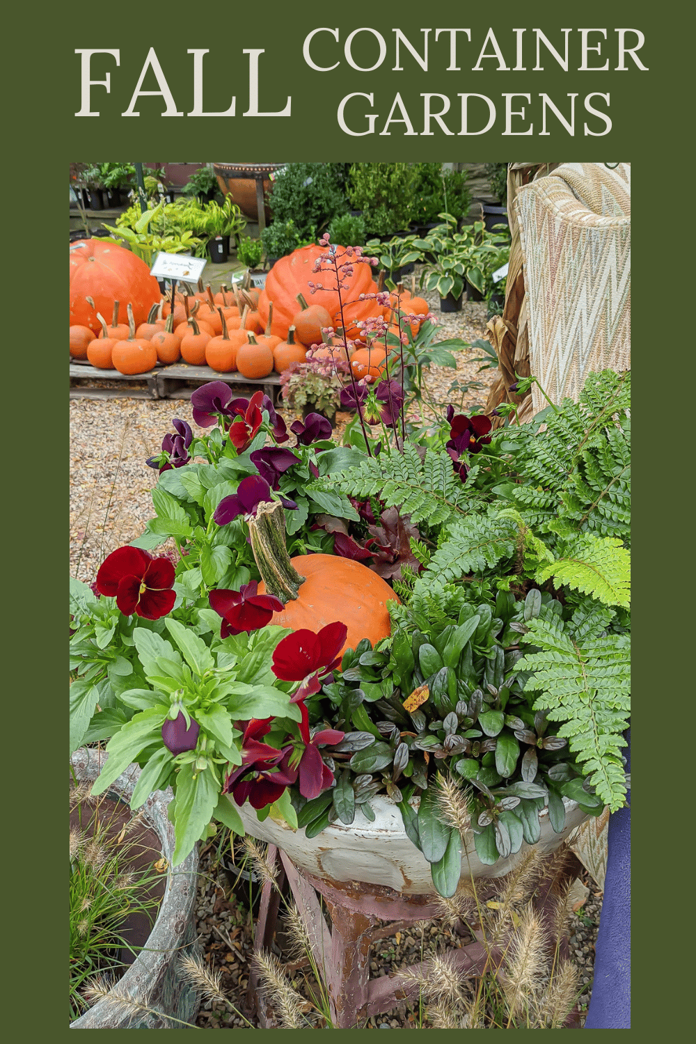 Fall Container Garden Ideas & Tips #1 · Nourish and Nestle