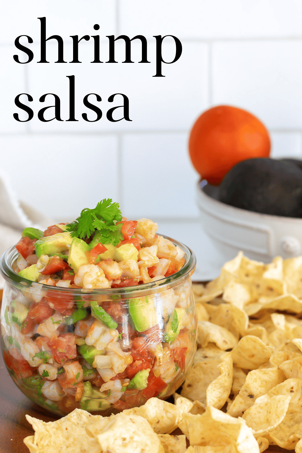 Shrimp Salsa · Nourish and Nestle