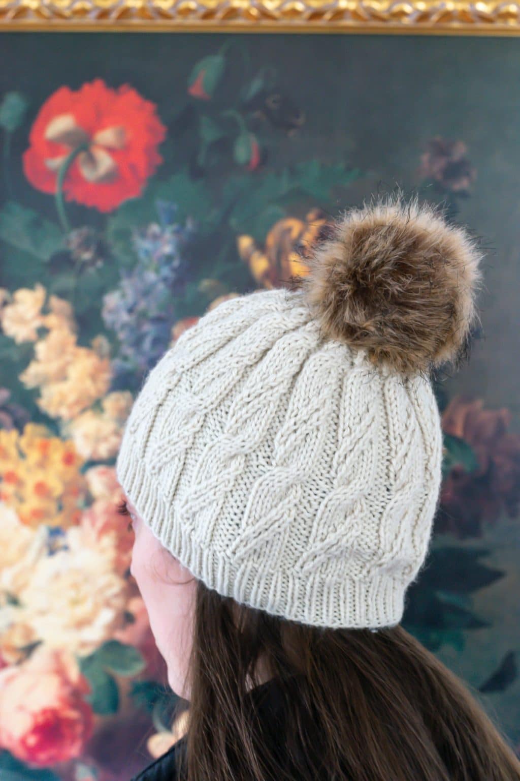 Cable Knit Hat Pattern · Nourish and Nestle