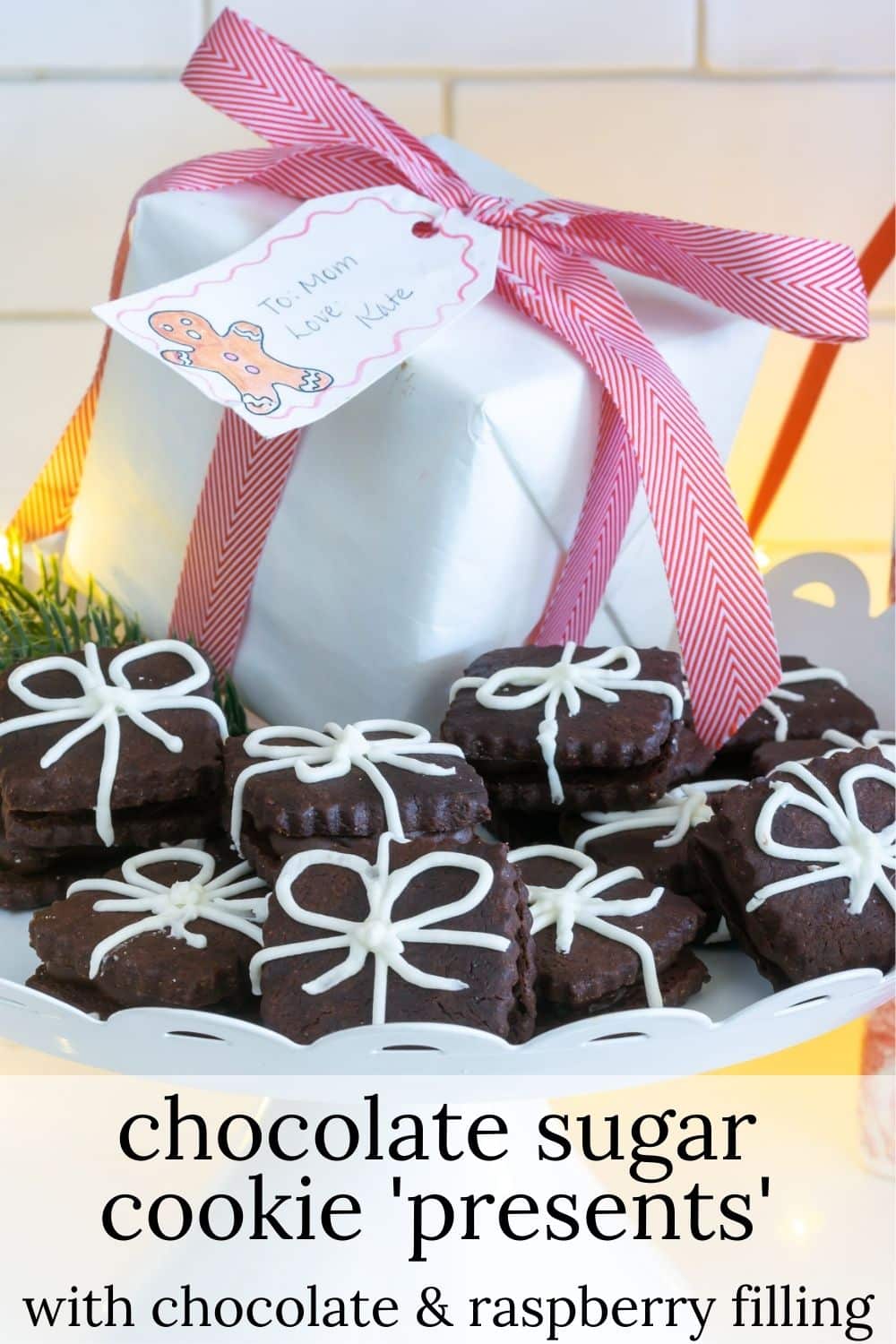 Chocolate Sugar Cookies with Chocolate Raspberry Filling · Nourish and ...