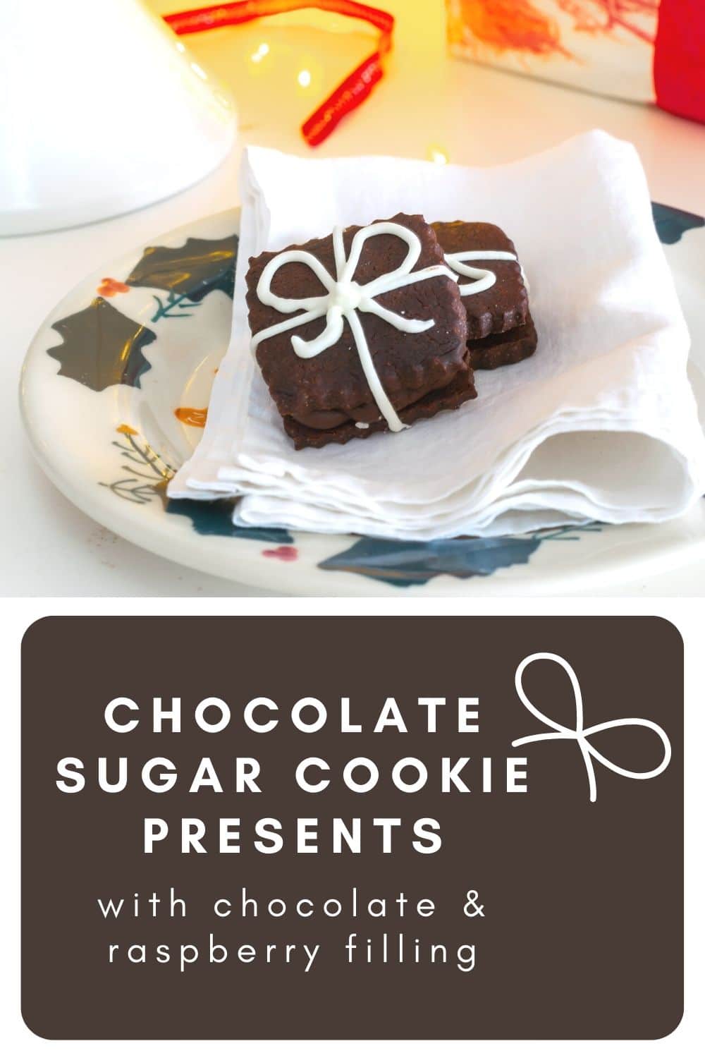 Chocolate Sugar Cookies with Chocolate Raspberry Filling · Nourish and ...