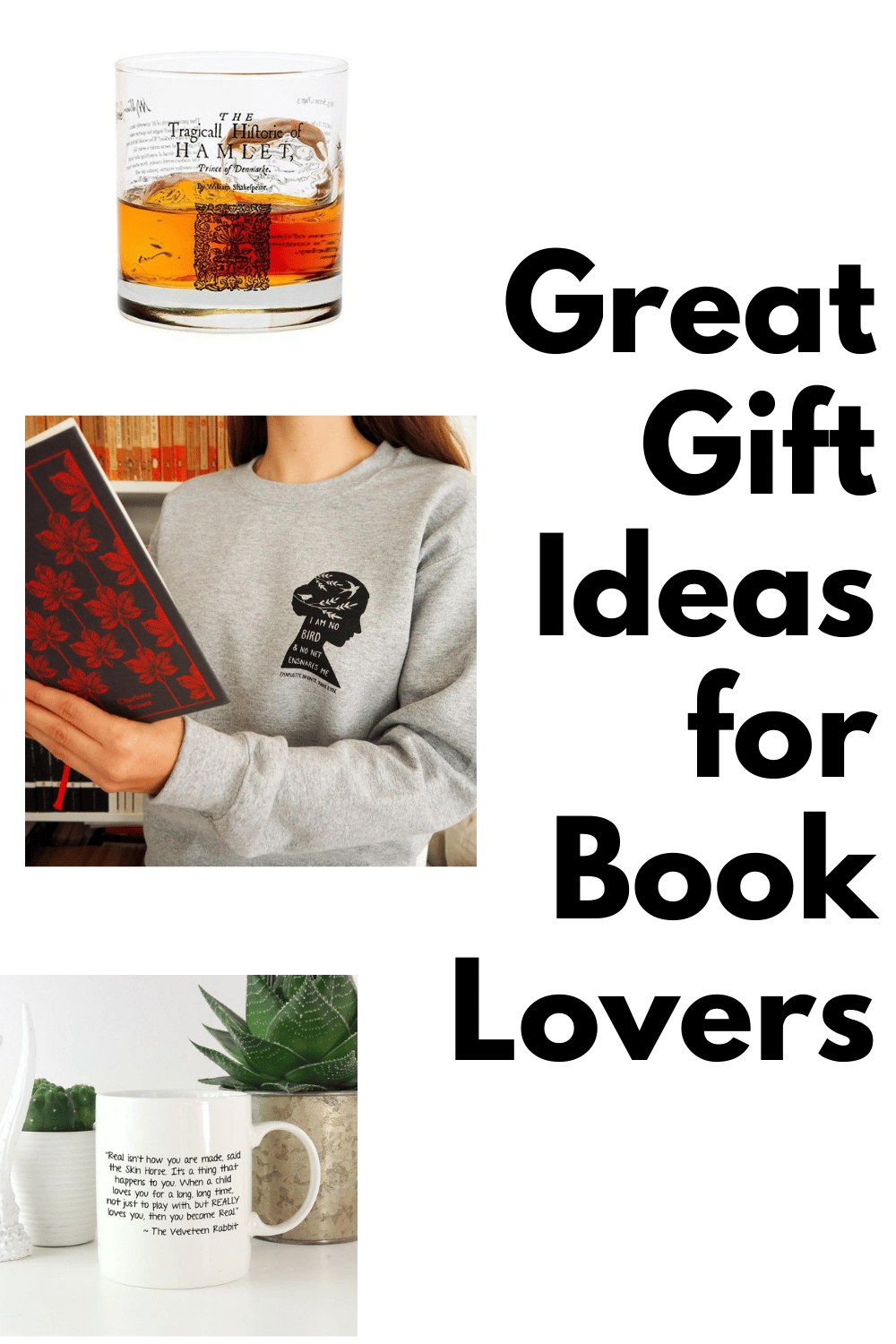 19 Literature Themed Gifts for Book Lovers · Nourish and Nestle
