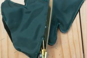 Embroidered Christmas Trees · Nourish and Nestle