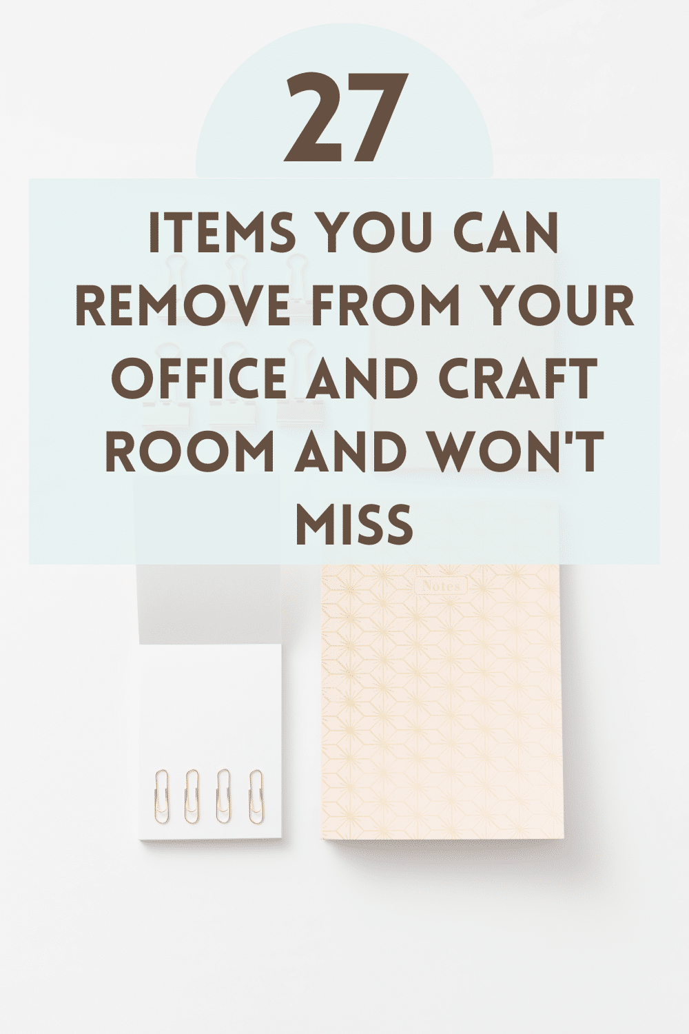 Office Declutter Checklist and Suggestions · Nourish and Nestle