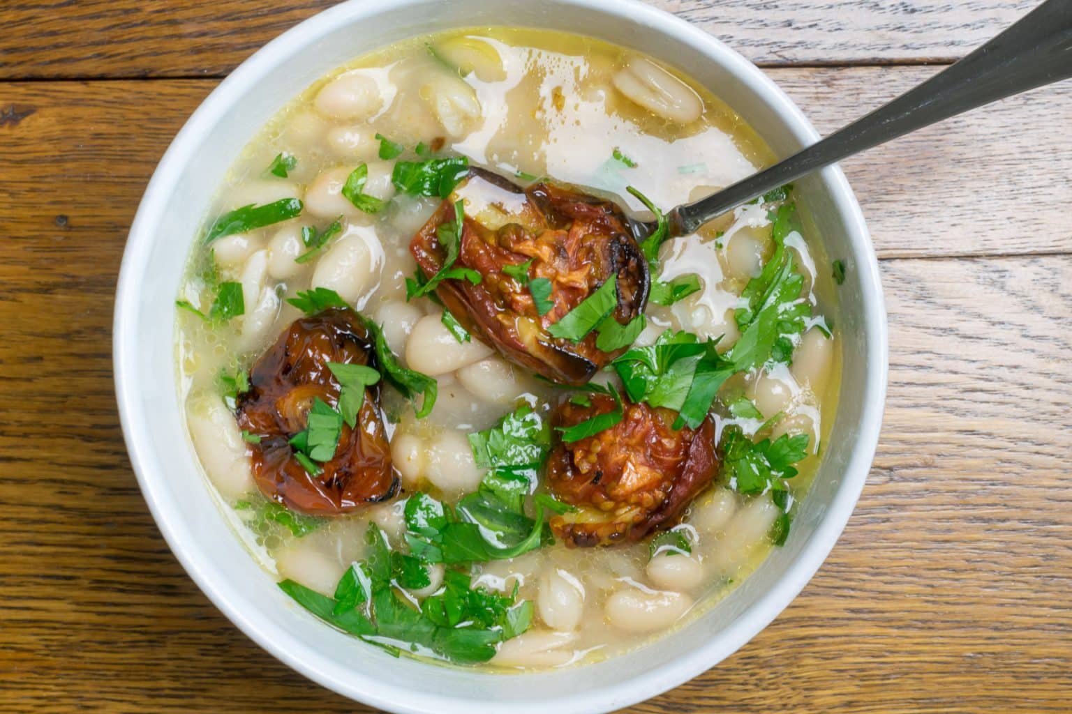 Brothy Beans Recipe (with variation suggestions) · Nourish and Nestle