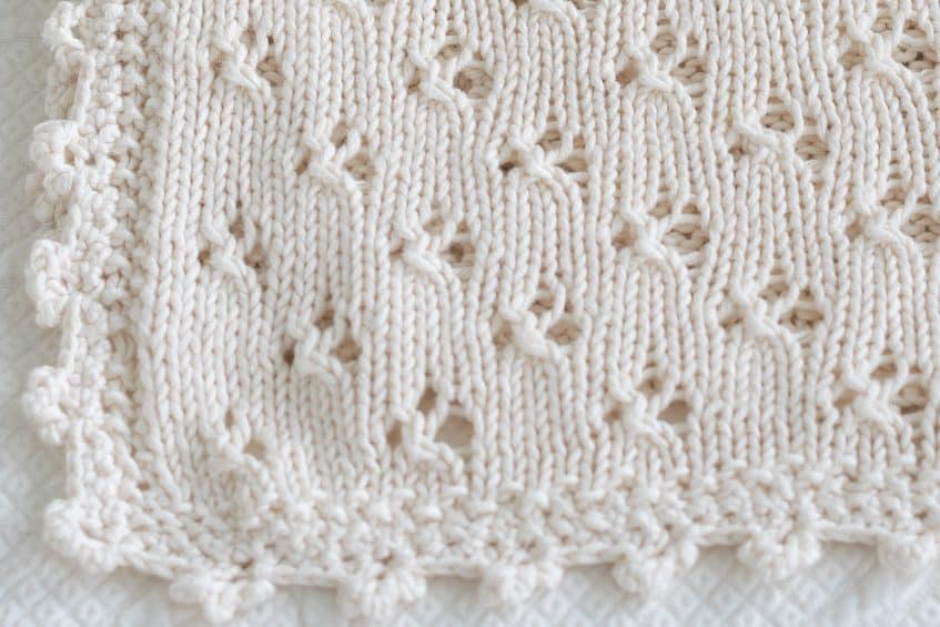 Seed Stitch Knitting Pattern for Beginners · Nourish and Nestle