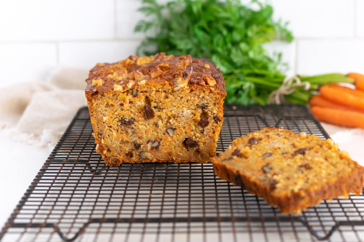 Carrot Bread Recipe · Nourish and Nestle