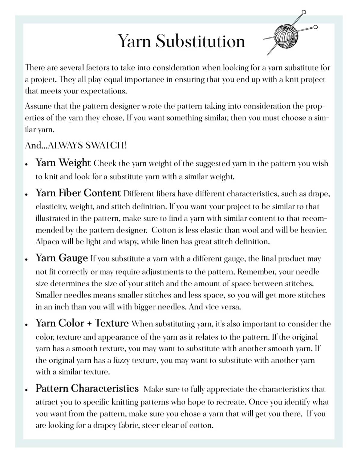 Knit + Crochet Library · Nourish and Nestle