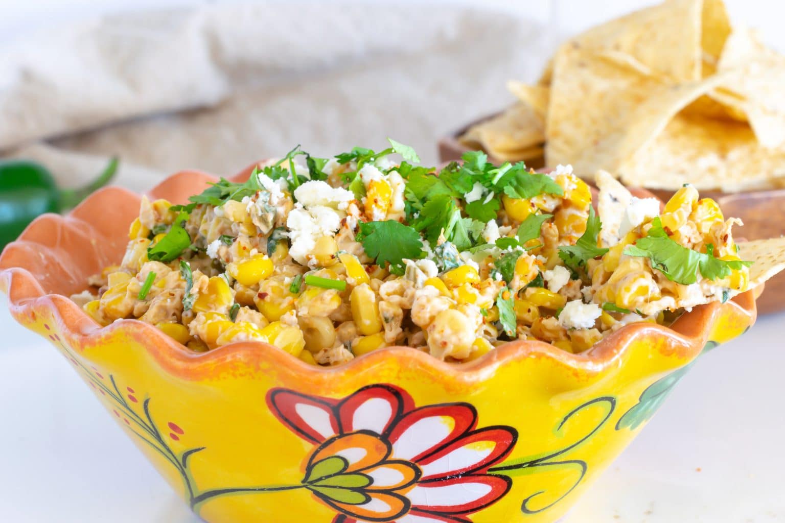 Elote Dip Recipe · Nourish and Nestle