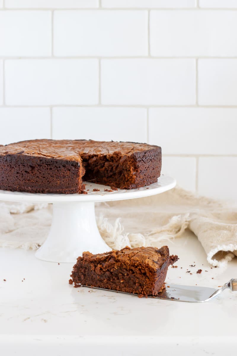 Brownie Cake · Nourish and Nestle
