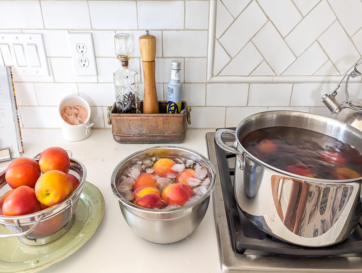 Peach Preserves · Nourish and Nestle