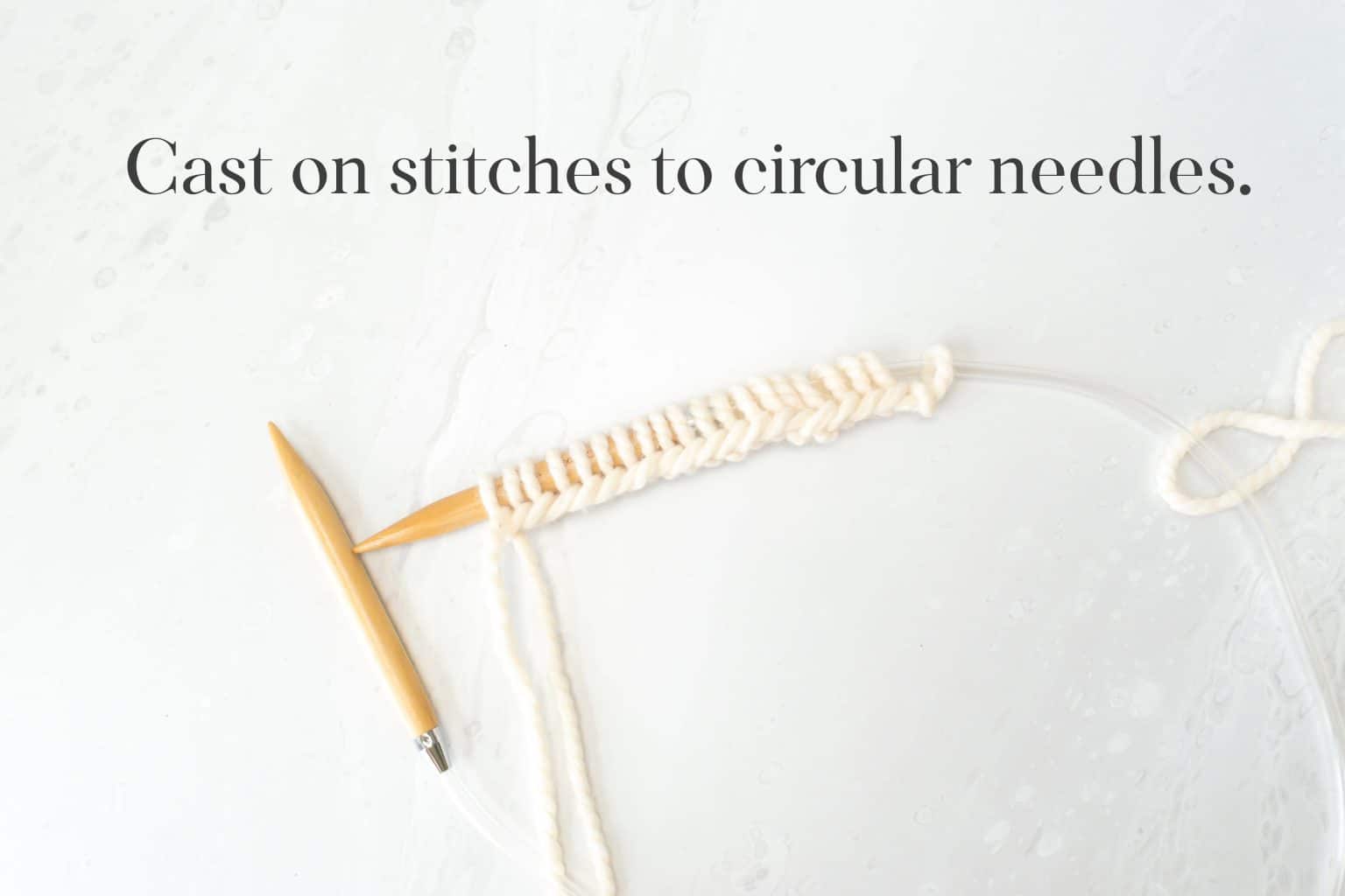 Magic Loop Knit Tutorial · Nourish and Nestle