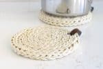 I-Cord Knit Trivet Pattern · Nourish and Nestle