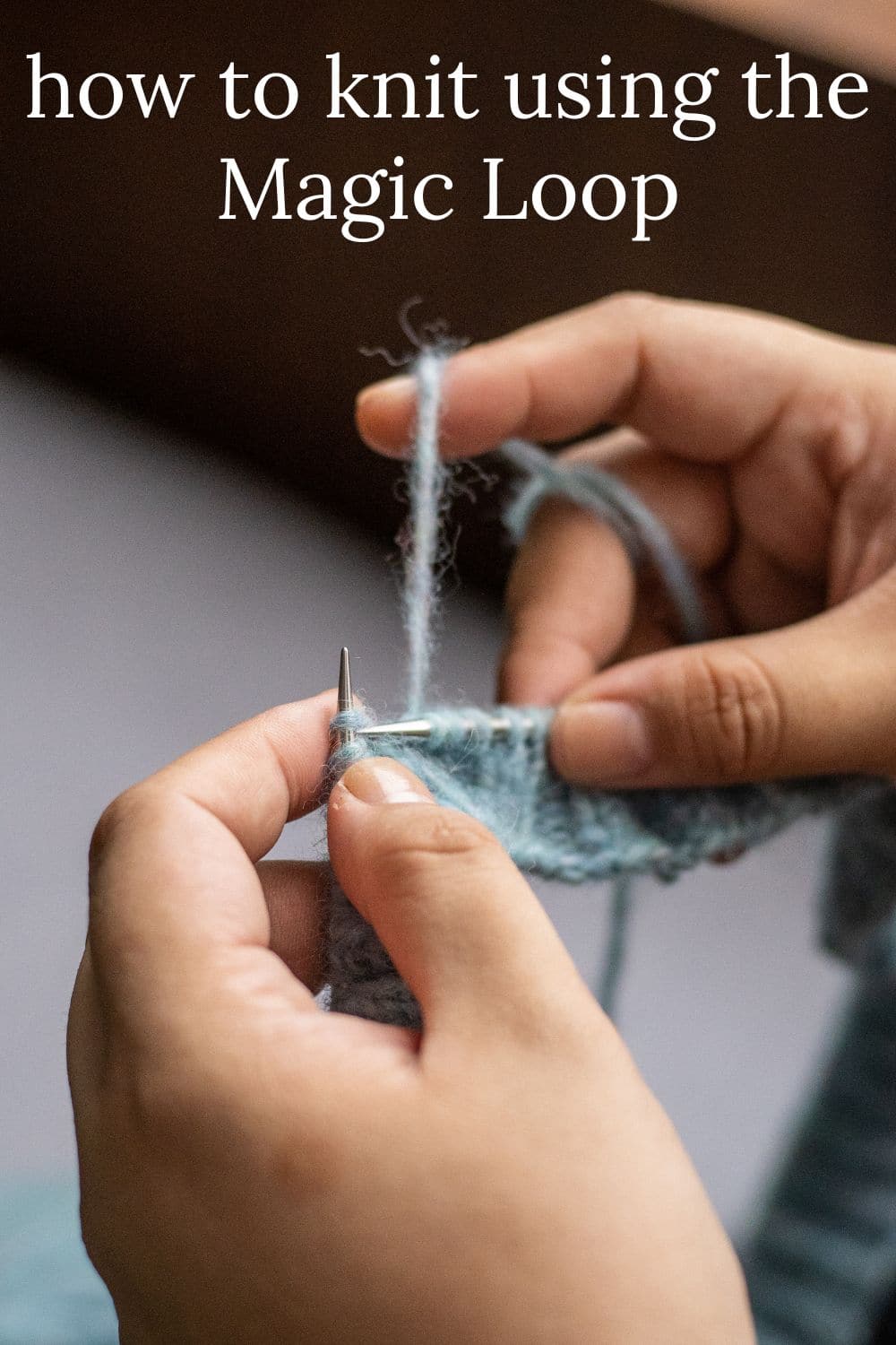 Magic Loop Knit Tutorial · Nourish and Nestle